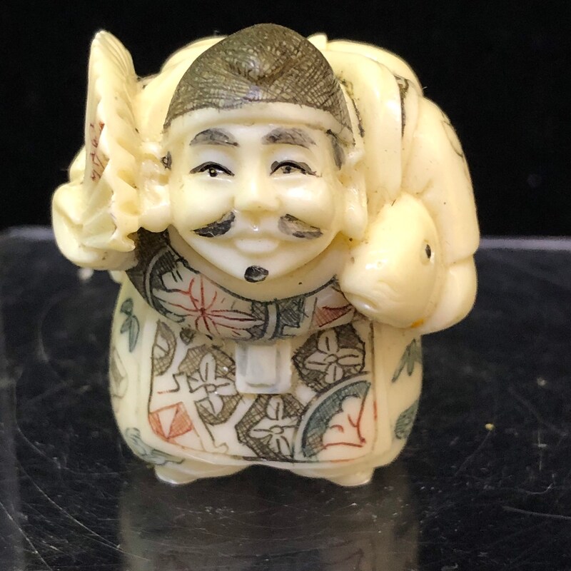 Antique Ivory Netsuke - Etsy