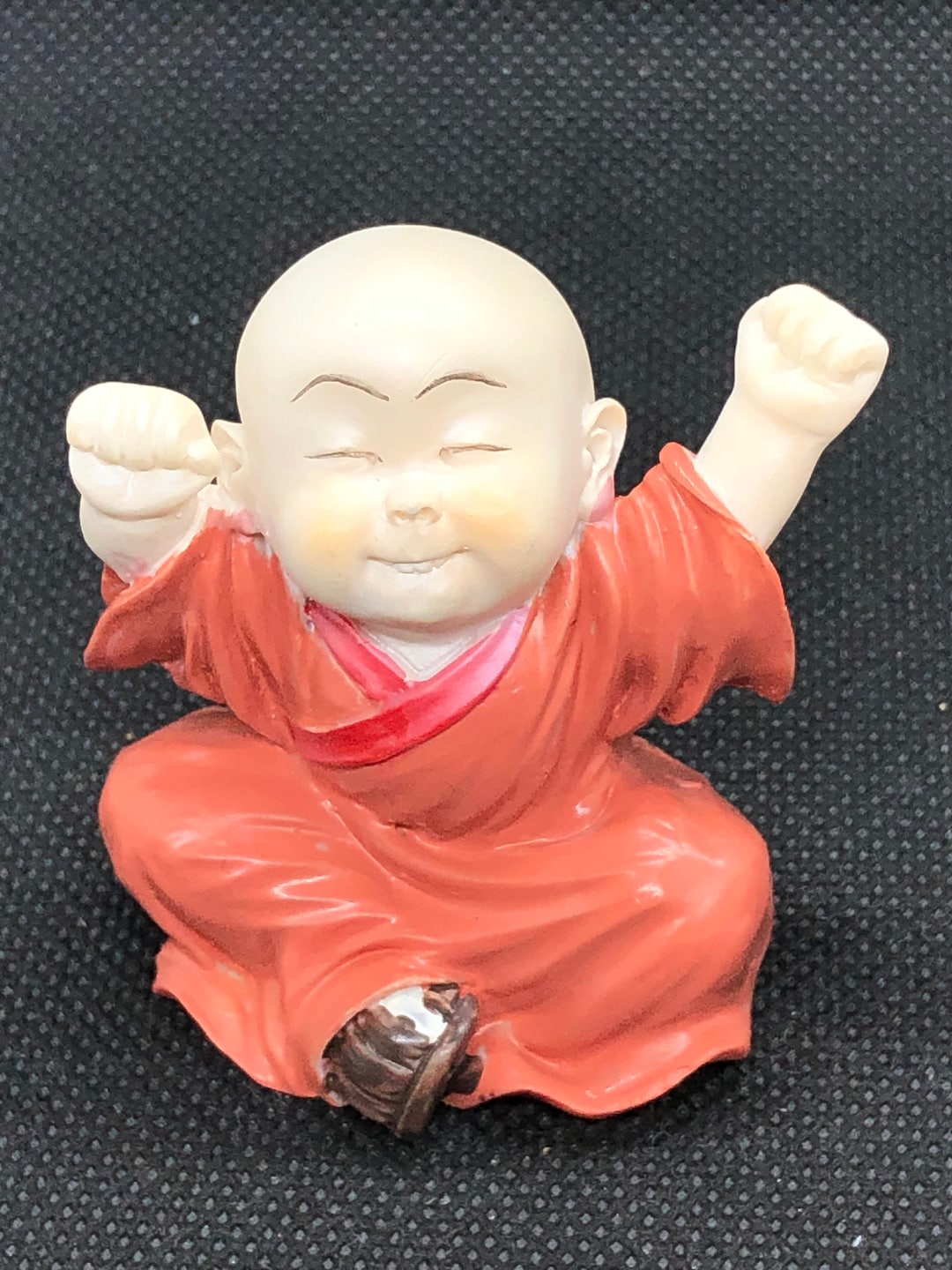 Kung Fu Monk Statue - Etsy