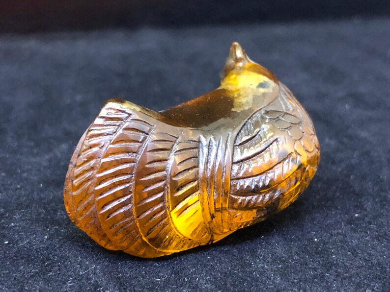 Japanese Netsuke With Rooster Design - Etsy