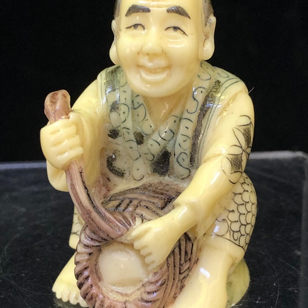 Antique Ivory Netsuke - Etsy