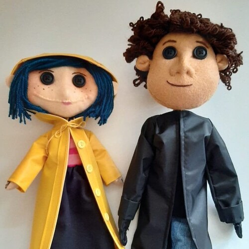 Coraline and Wybie Dolls Bundle. - Etsy