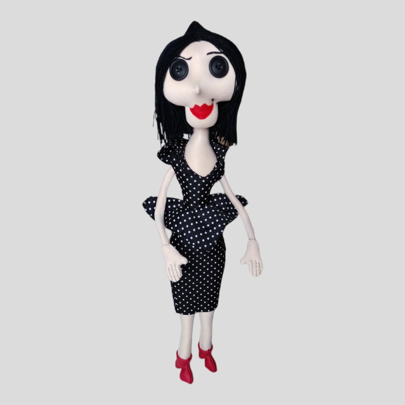 Coraline the Other Mother Doll Beldam Witch Version Handmade - Etsy