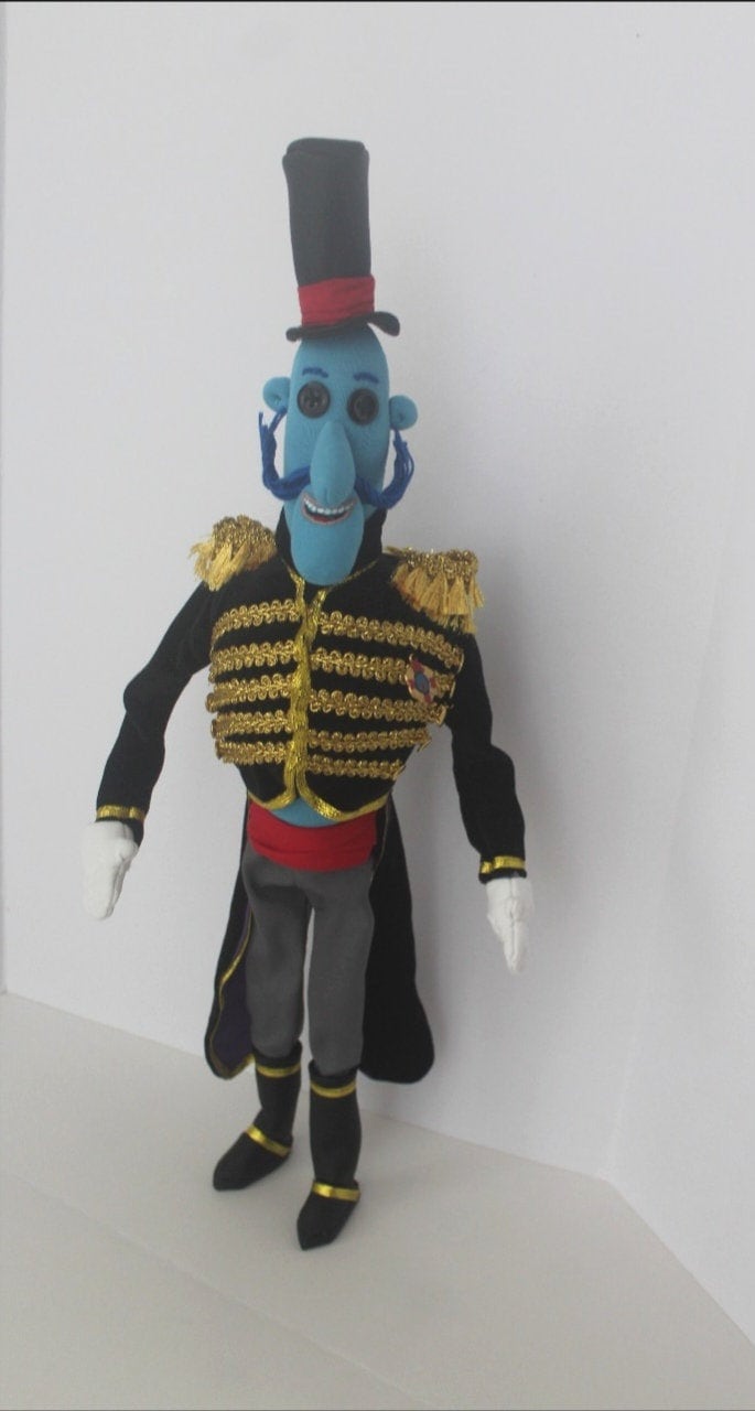 Mr. Bobinsky Doll Coraline Doll Movie Inspired Handmade - Etsy