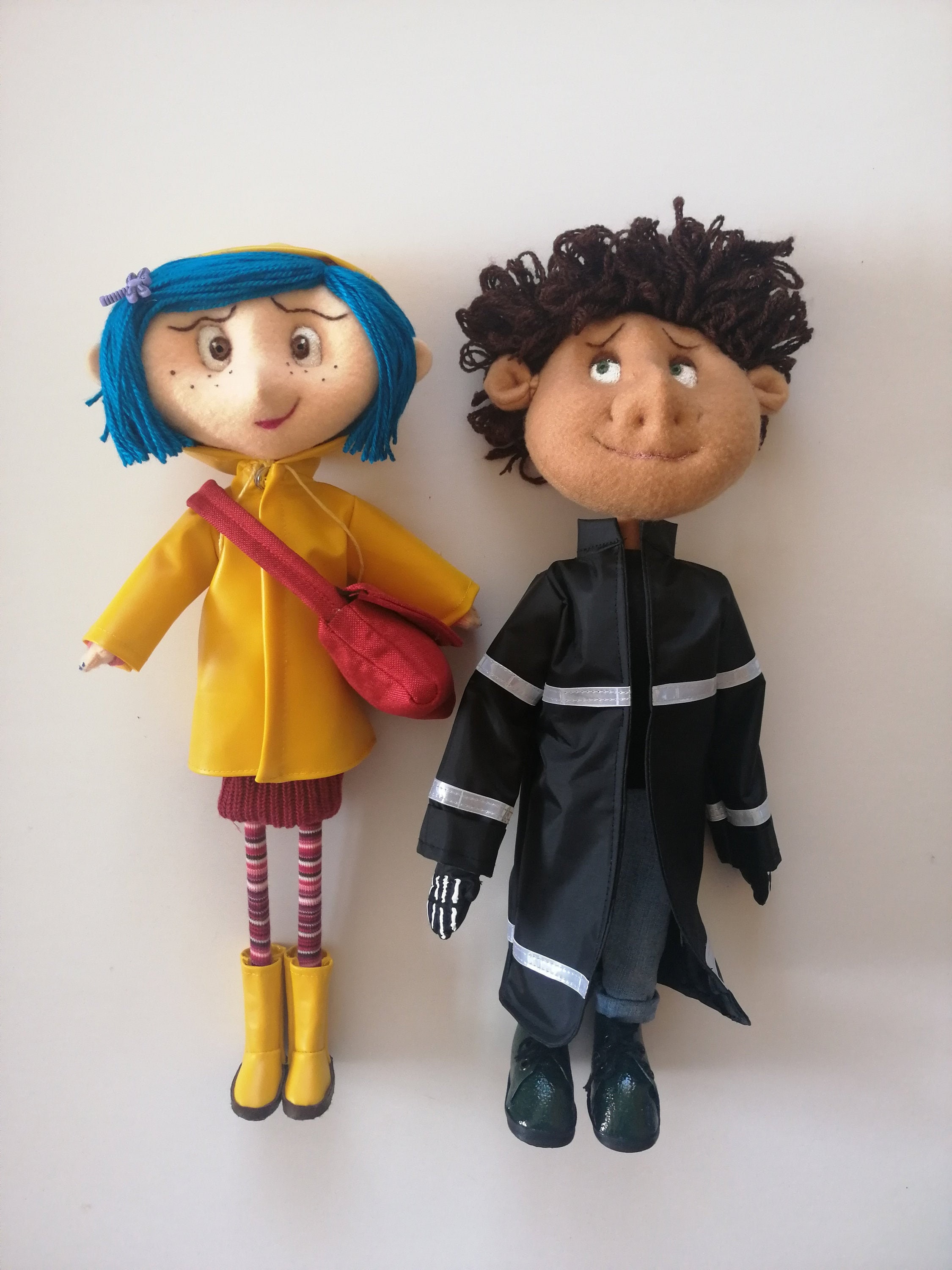 Coraline Jones and Wybie Lovat Dolls Bundle With Regular Eyes | Etsy UK
