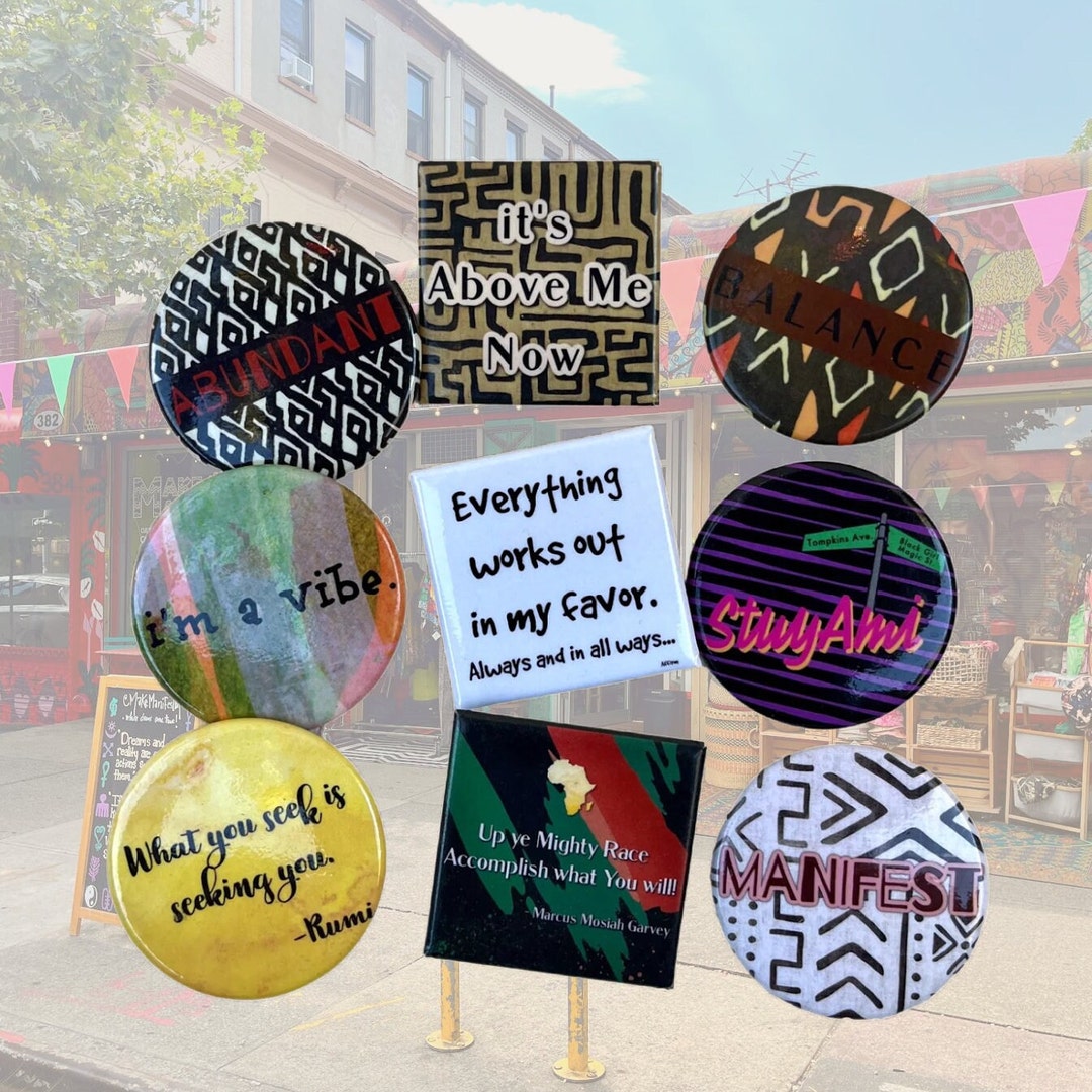 Affirmation Pins - Etsy
