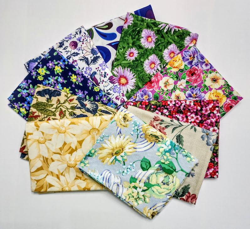 Fabric Fat Quarters, Random Selection, Pack of 10 - Etsy