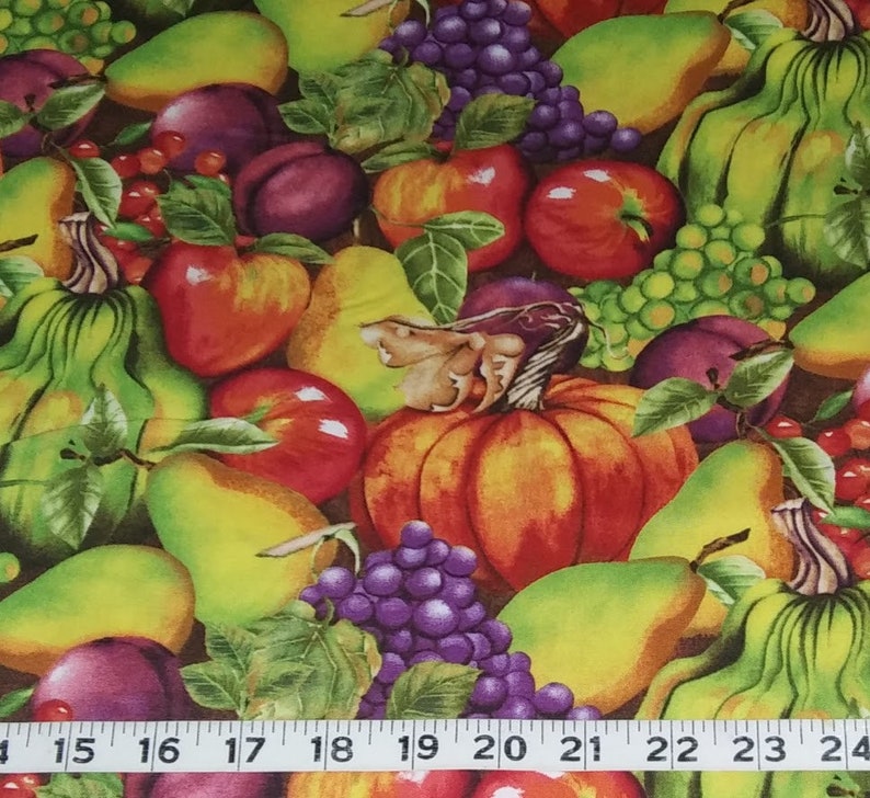 Thankful Harvest Fabric, Nancy Mink, Wilmington Prints - Etsy