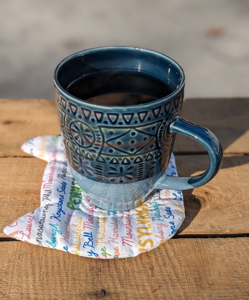 Kitty Cat Mug Rugs - Patterns - Etsy