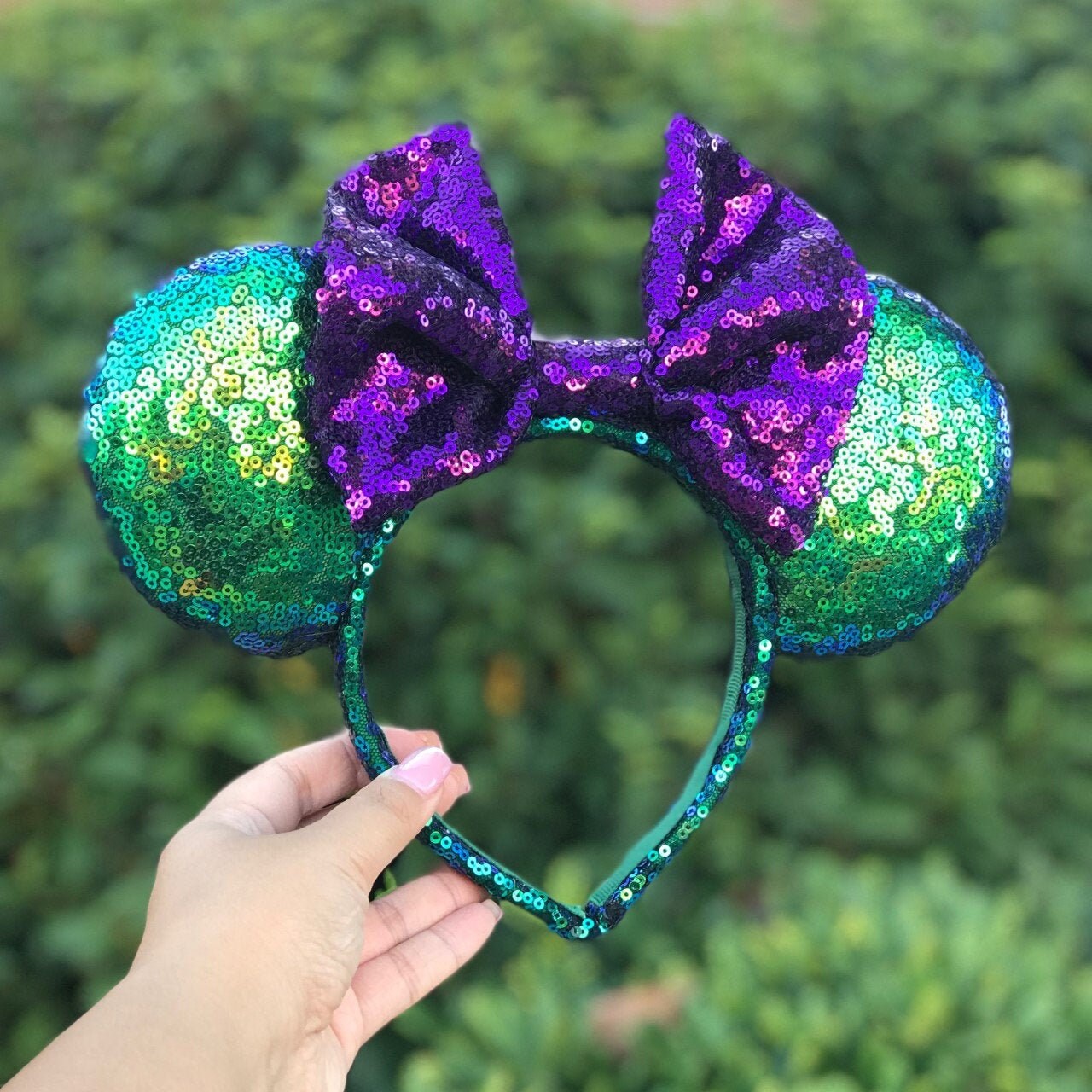 Classic Mermaid Minnie Mouse Ears | Etsy