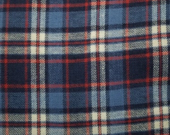 Red Blue Flannel | Etsy