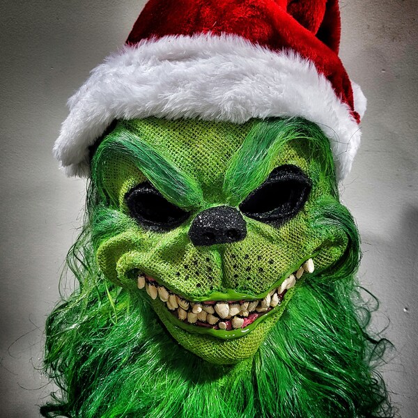 Grinch Mask - Etsy