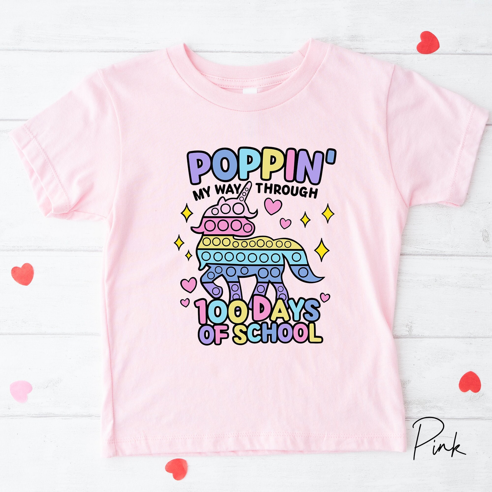 Toddler, Poppin' My Way Through 100 Days Of School