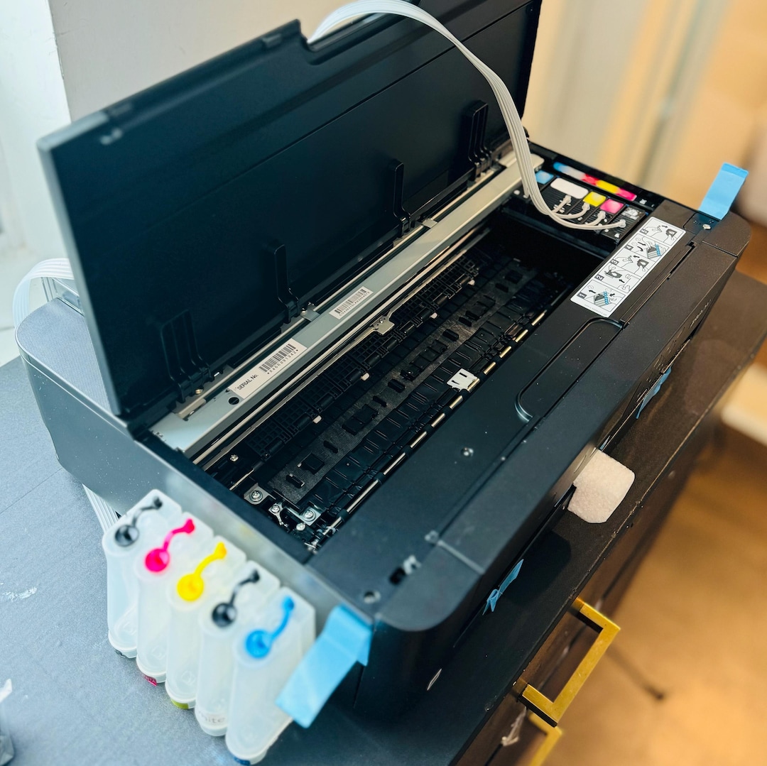 OEM CISS for XP-15000, Dtf Printing Supplies, Converted Printer ...