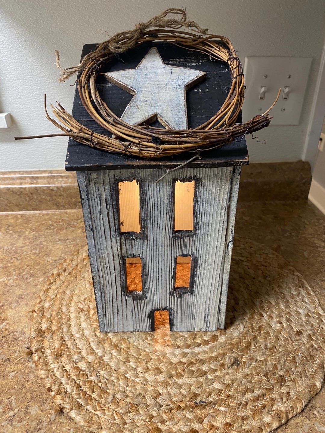 Primitive Saltbox House. - Etsy