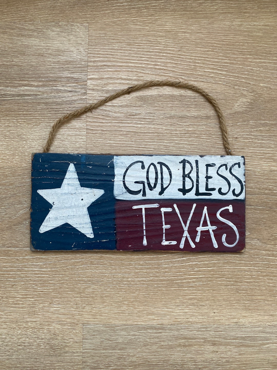 God Bless Texas Flag Sign. - Etsy