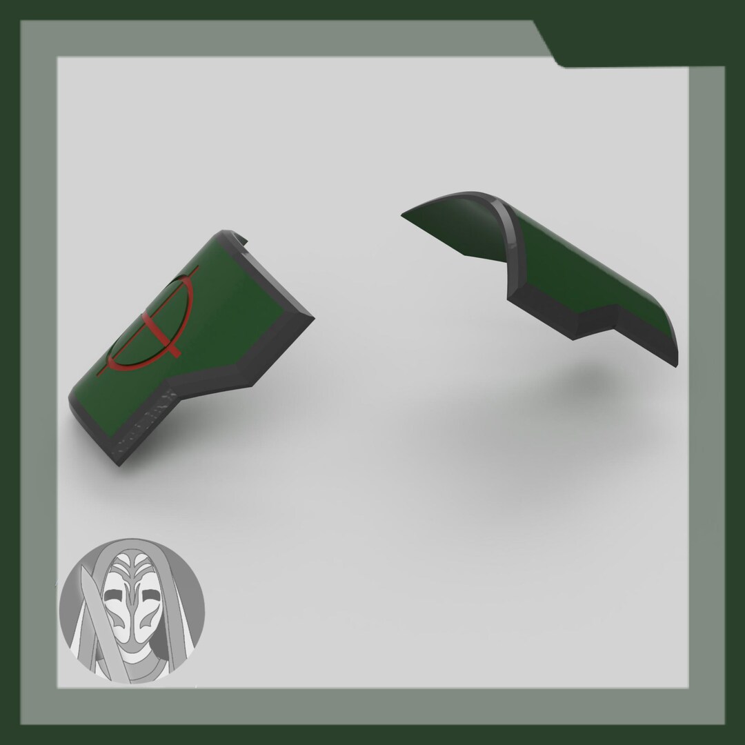 The Sniper Pauldron Pair - 3D Files - Etsy