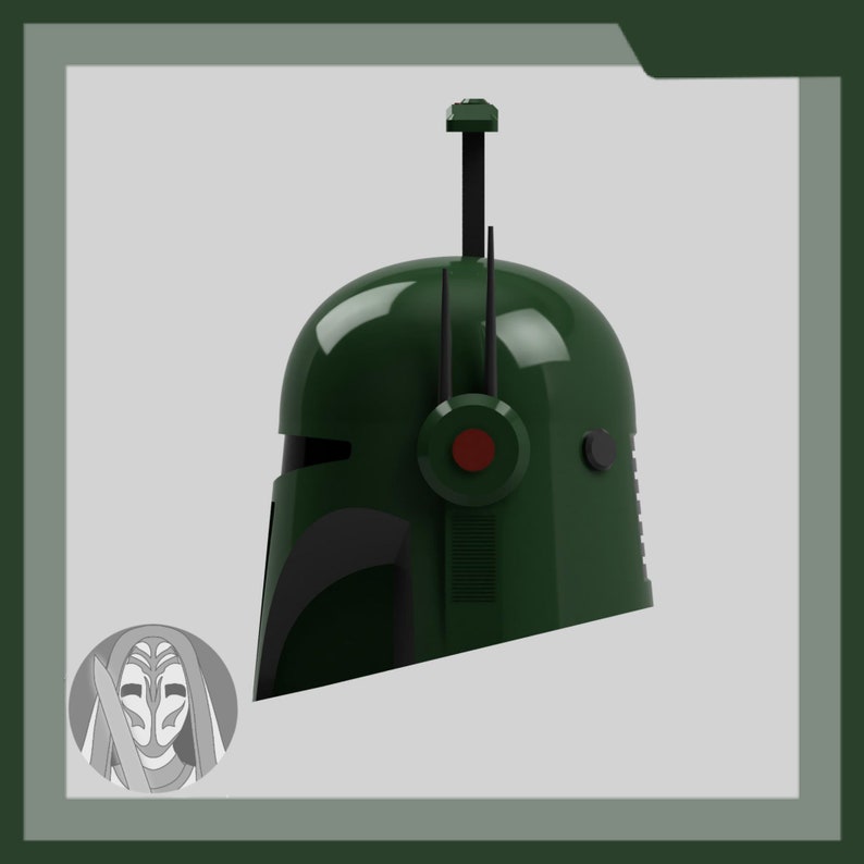 The Sniper Helmet Mandalorian Inspired 3D File - Etsy
