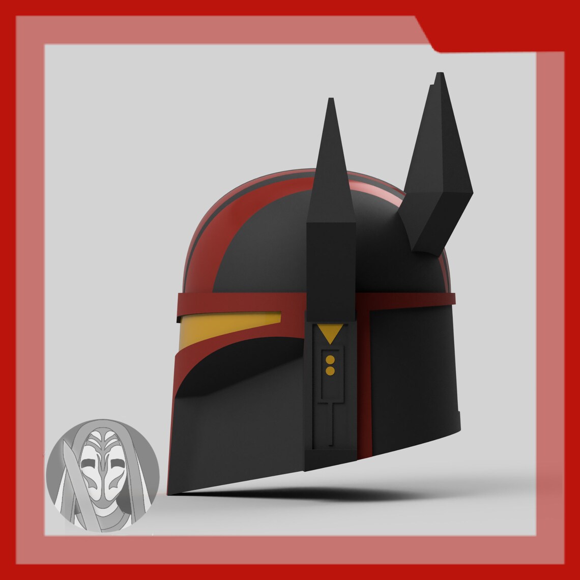 Gar Saxon's Mandalorian Helmet 3D Print Files - Etsy