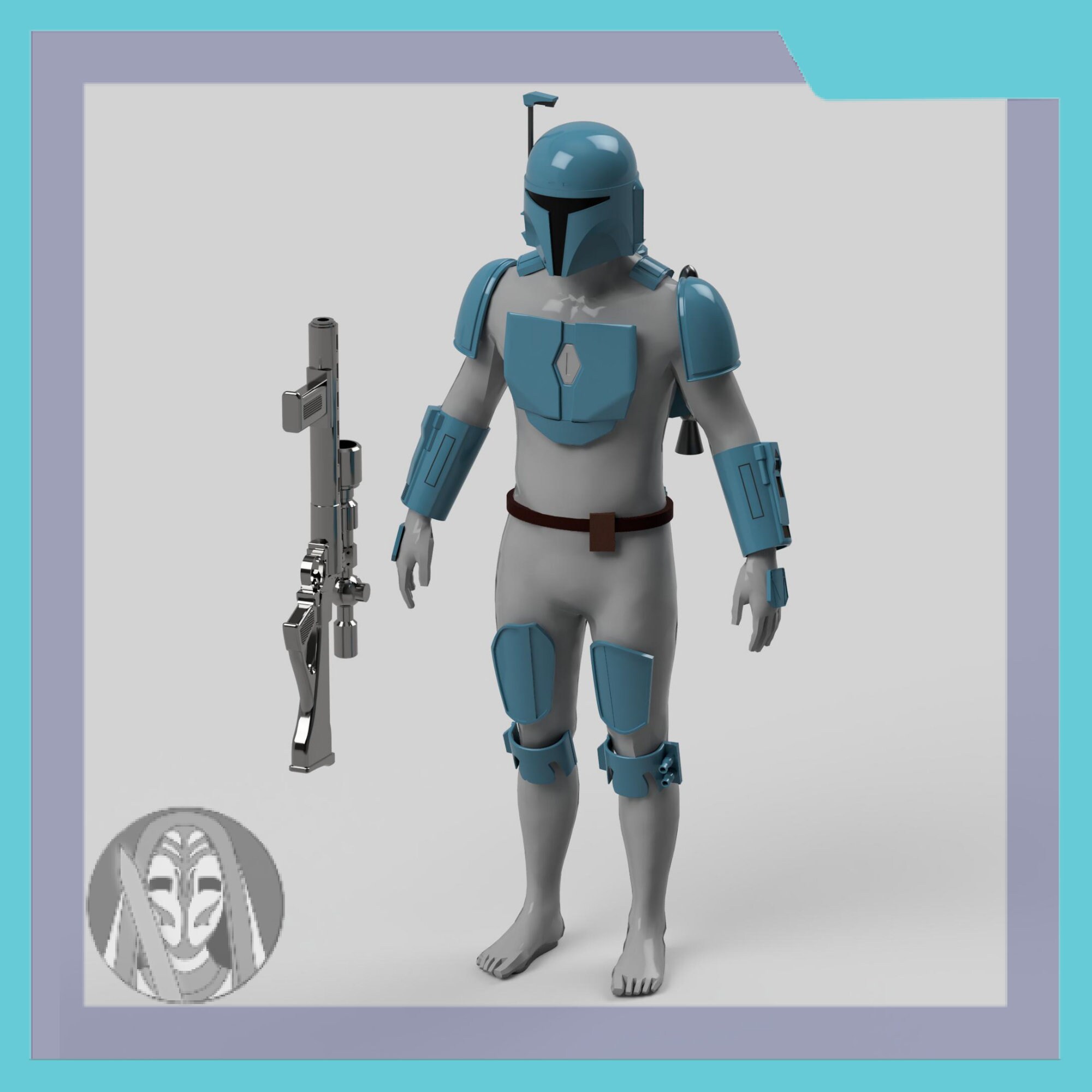 Mandalorian Death Watch Full Armor Set - 3D Files - Etsy