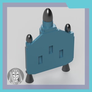 Death Watch Jetpack and Back Plate - 3D Files - Etsy