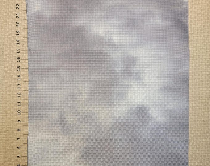 Fabric Flair 14 Ct Aida Purplish Sky Cross Stitch Fabric 18x27" - Etsy
