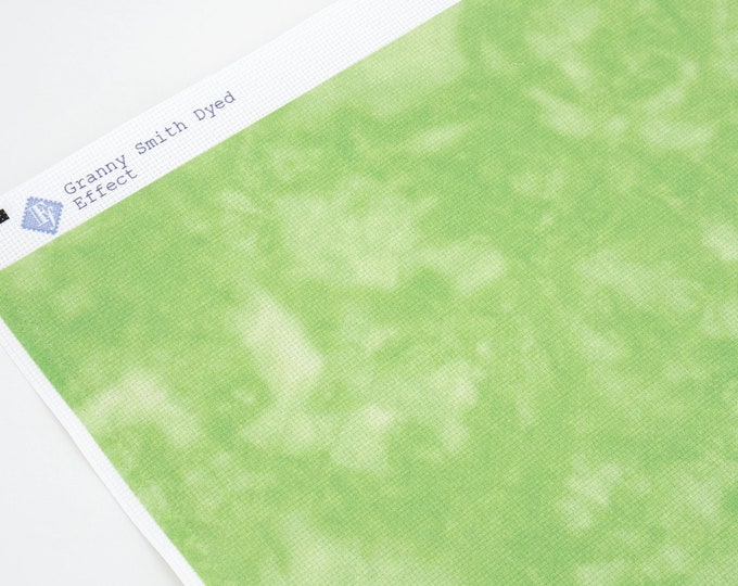 Fabric Flair 14 Ct Aida Granny Smith Cross Stitch Fabric 18x27" - Etsy