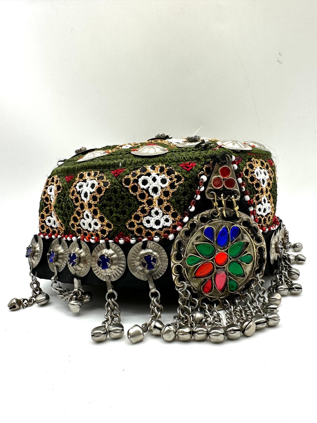 Afghan Hat Little Girl Halima Sultan Cap, Hatun Head Wear, Halima ...