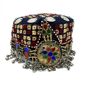 Halima Sultan Cap, Hatun Head Wear, Halima Sultan Hat, Afghan Hat ...