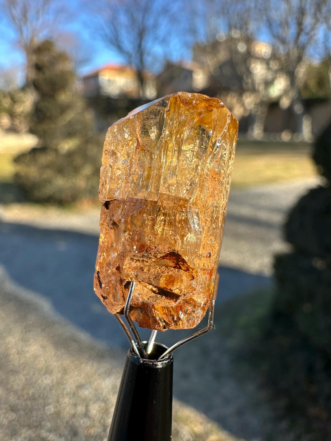 Imperial Topaz Rough Imperial Topaz Natural Imperial Topaz Genuine ...