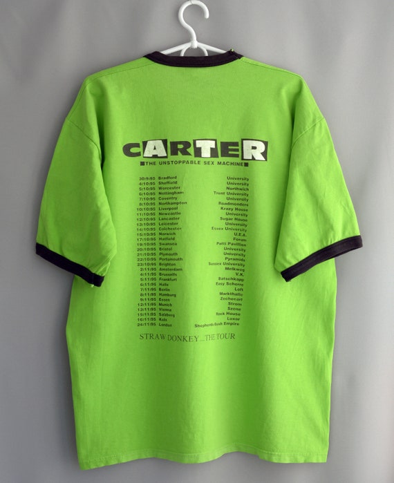 Vintage 1995 Carter The Unstoppable Sex Machine Straw… - Gem