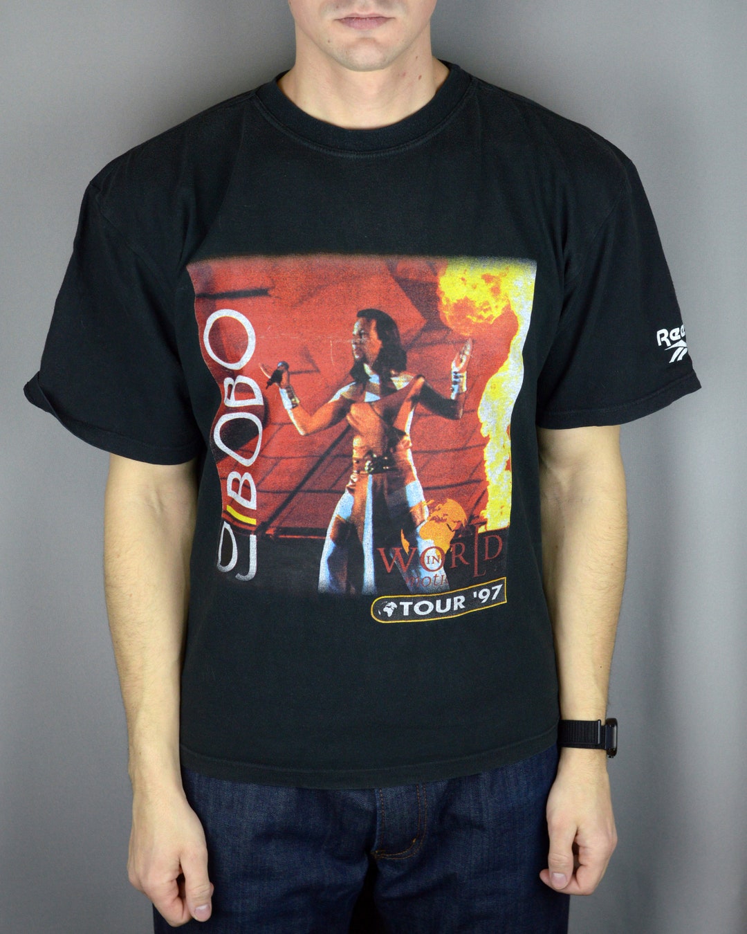 Vintage DJ Bobo World Tour 1997 T Shirt - Etsy