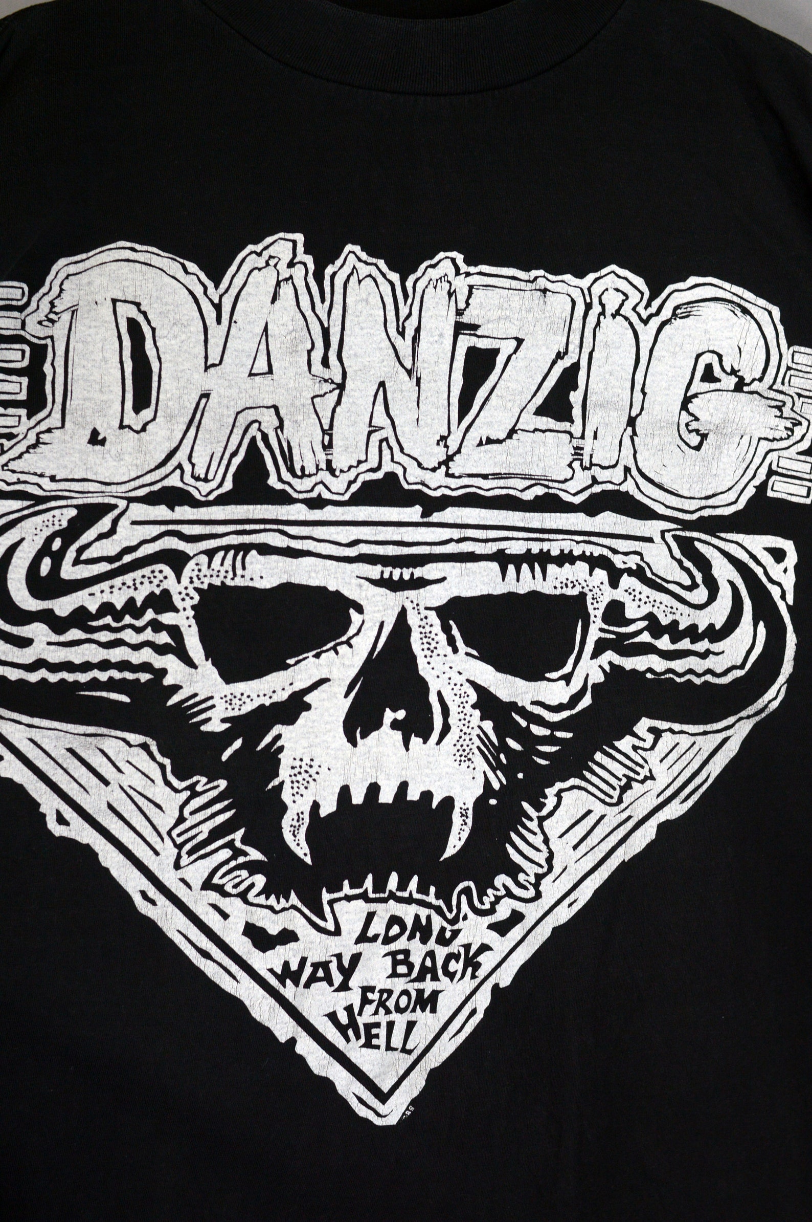 Vintage Danzig Long Way Back From Hell 1990 long sleeve t | Etsy