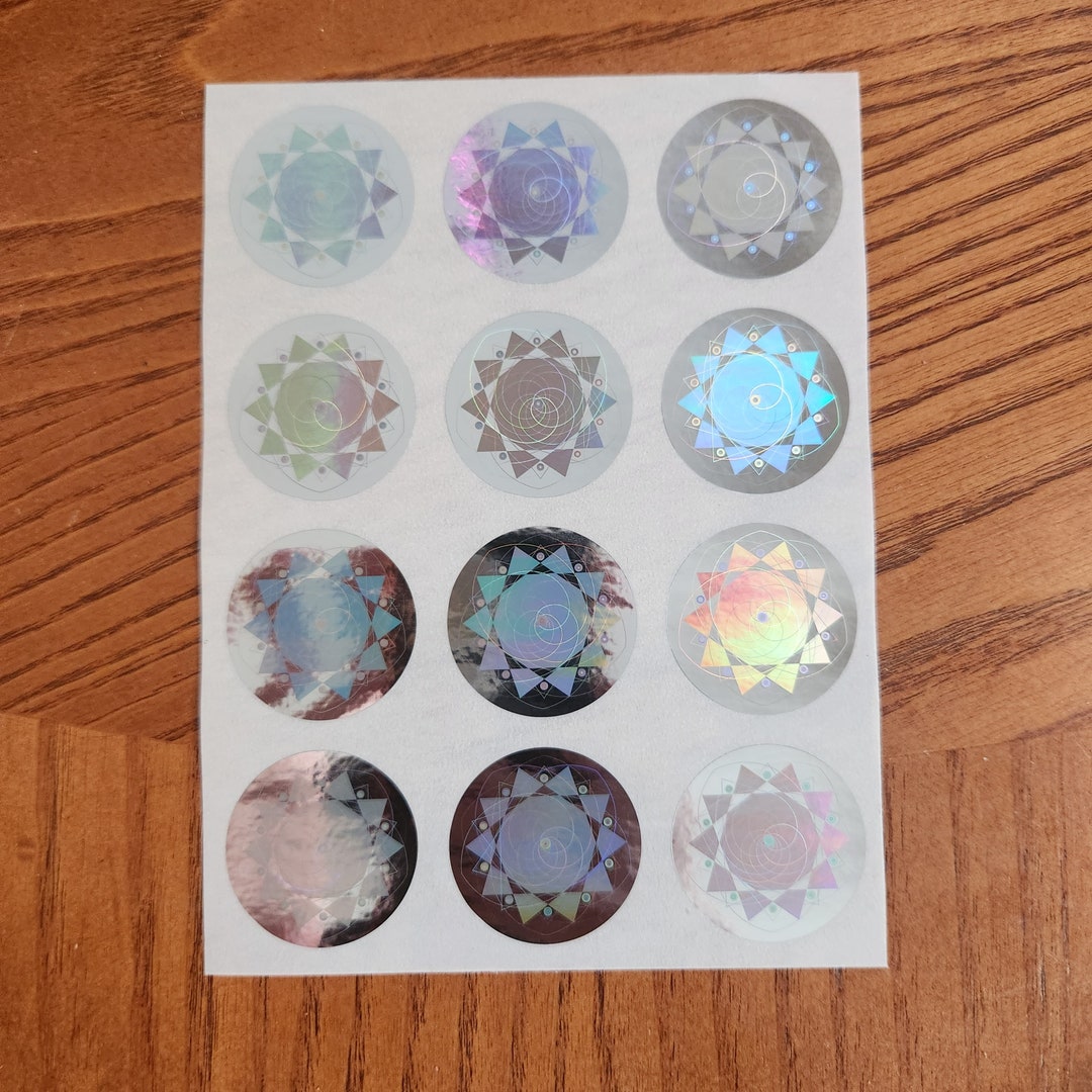 Custom Holographic EMF Protection Stickers | EMF Protection Cell Phone ...