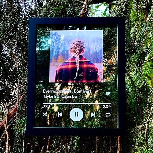 Custom Glass Music Plaque Playlist Song Code Music Glass | Etsy