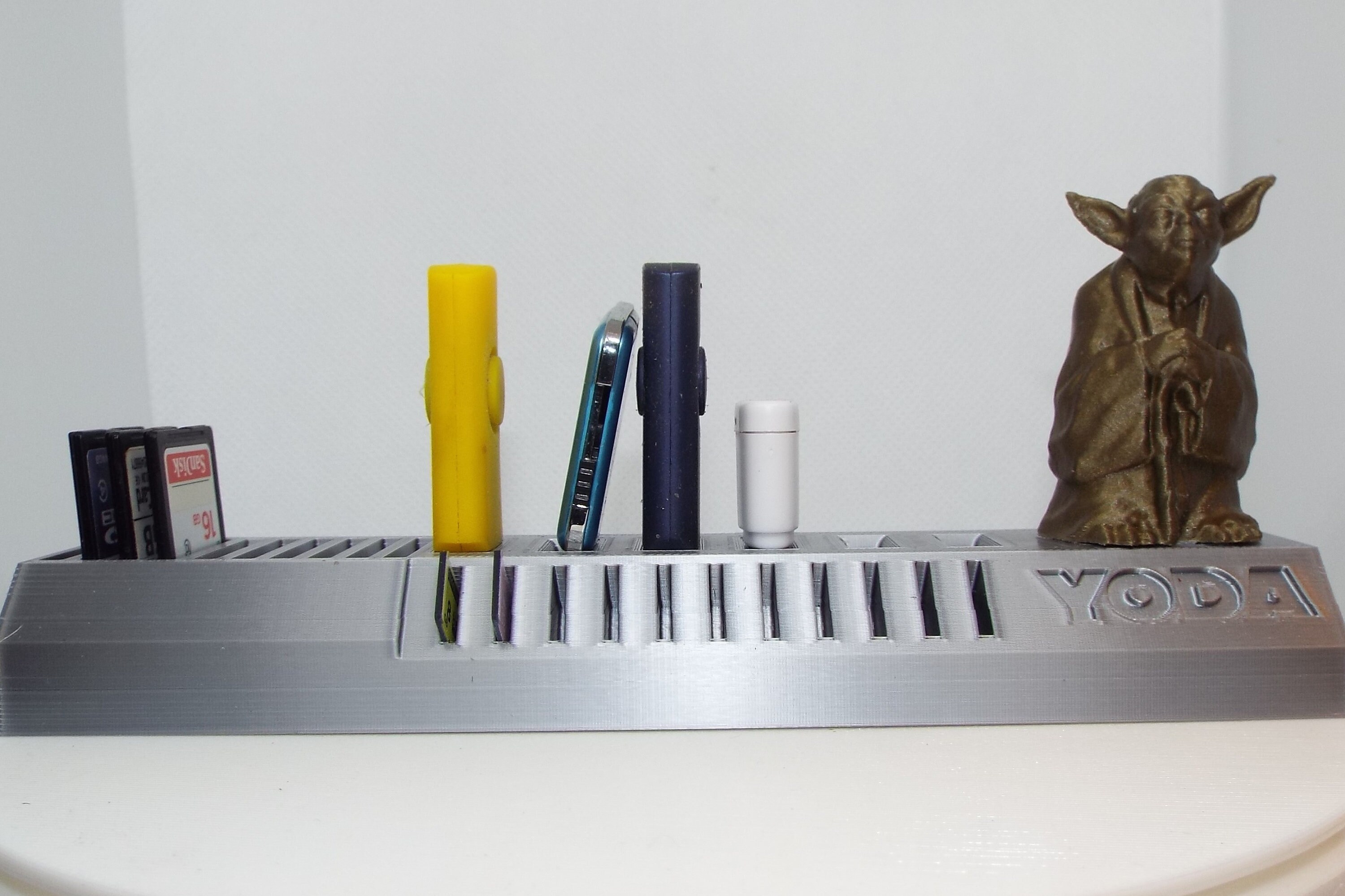 3D Printed USB Flash Drive SD and Micro SD Card Holder - Etsy