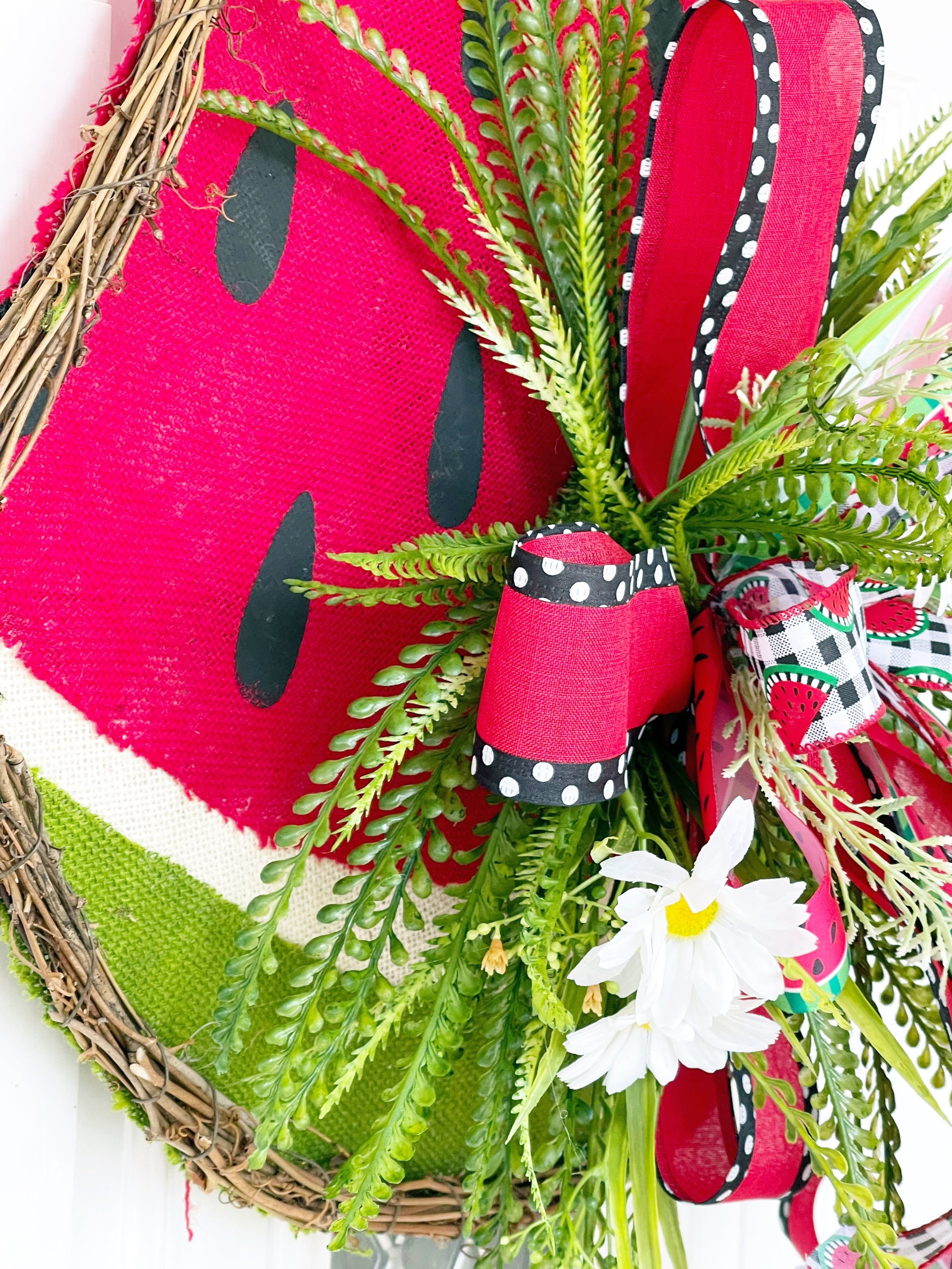 Watermelon Shaped Door Hanger, Watermelon Door Hanger, Watermelon ...