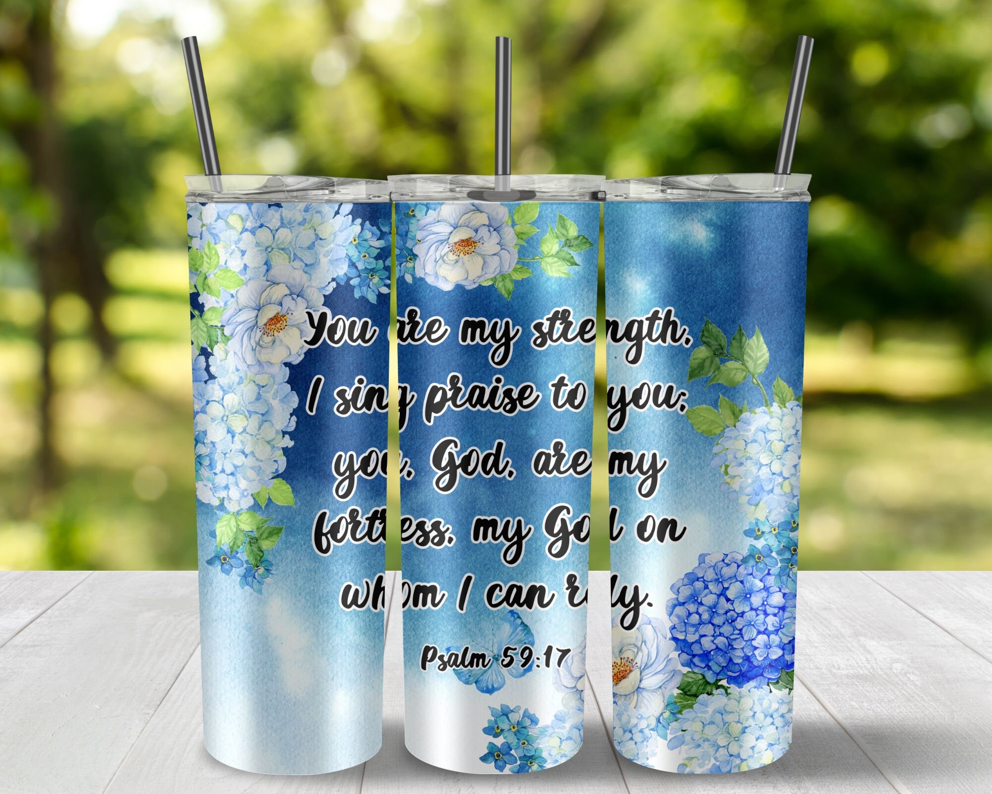 50 Bible Verse Bundle 20 Oz Skinny Tumbler Sublimation Design, Digital ...