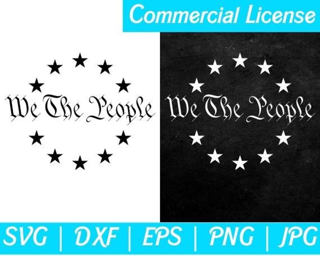 We the People SVG, 2nd Amendment Svg, 4th of July Svg, American Flag ...