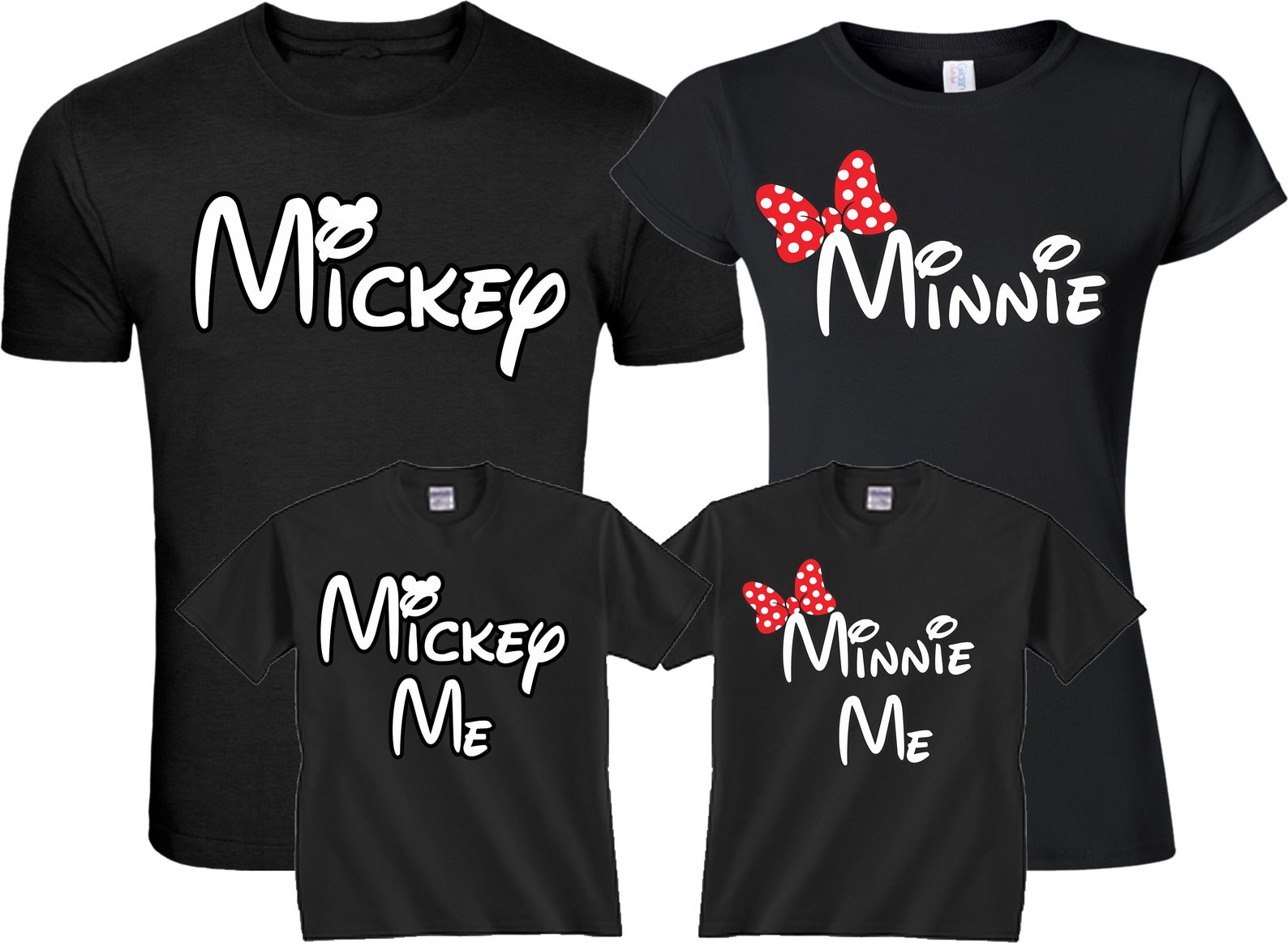 Mickey Mickey Me Minnie Minnie Me Family Vacation Custom | Etsy