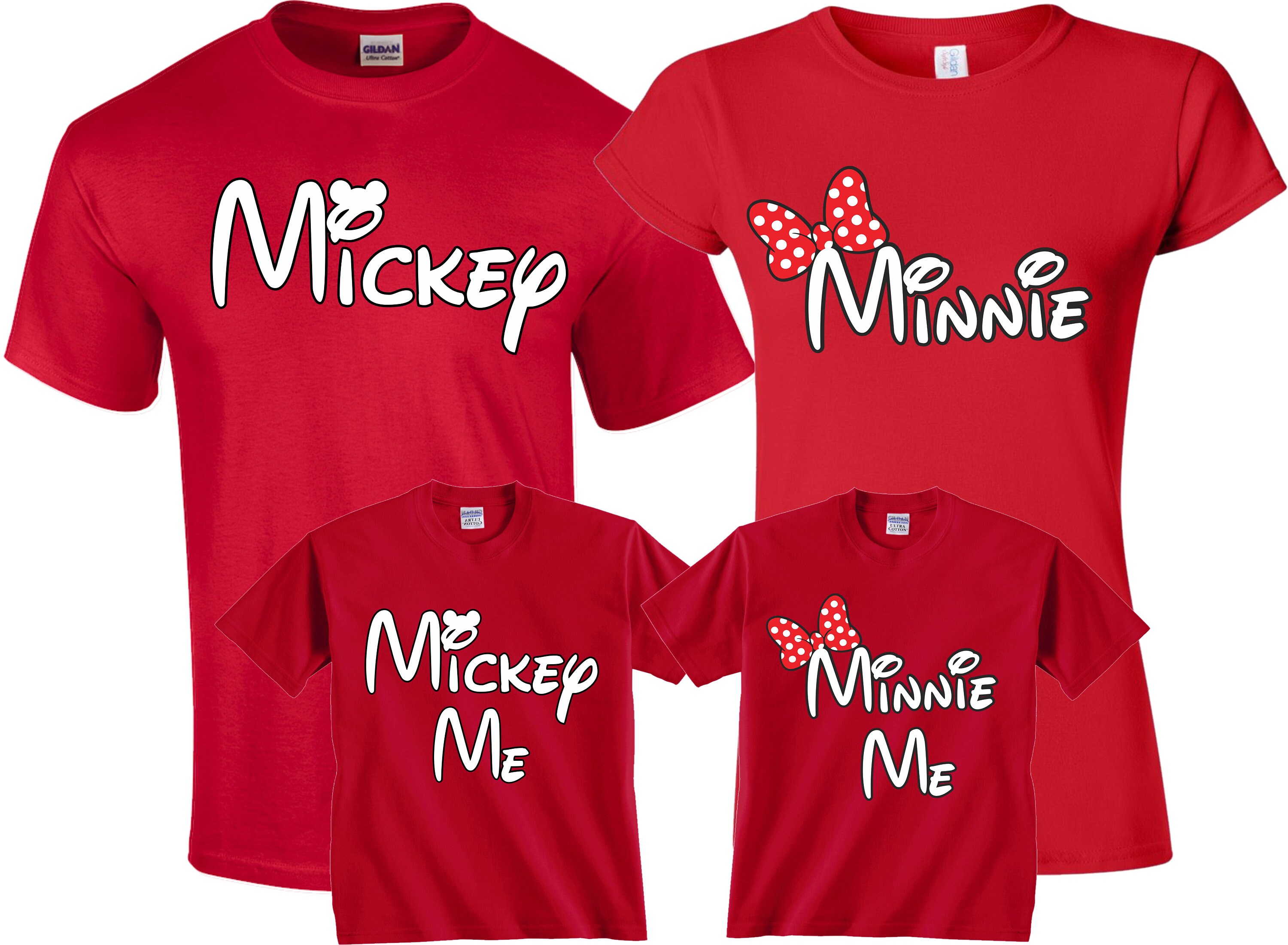 Mickey Mickey Me Minnie Minnie Me Family Vacation Custom | Etsy