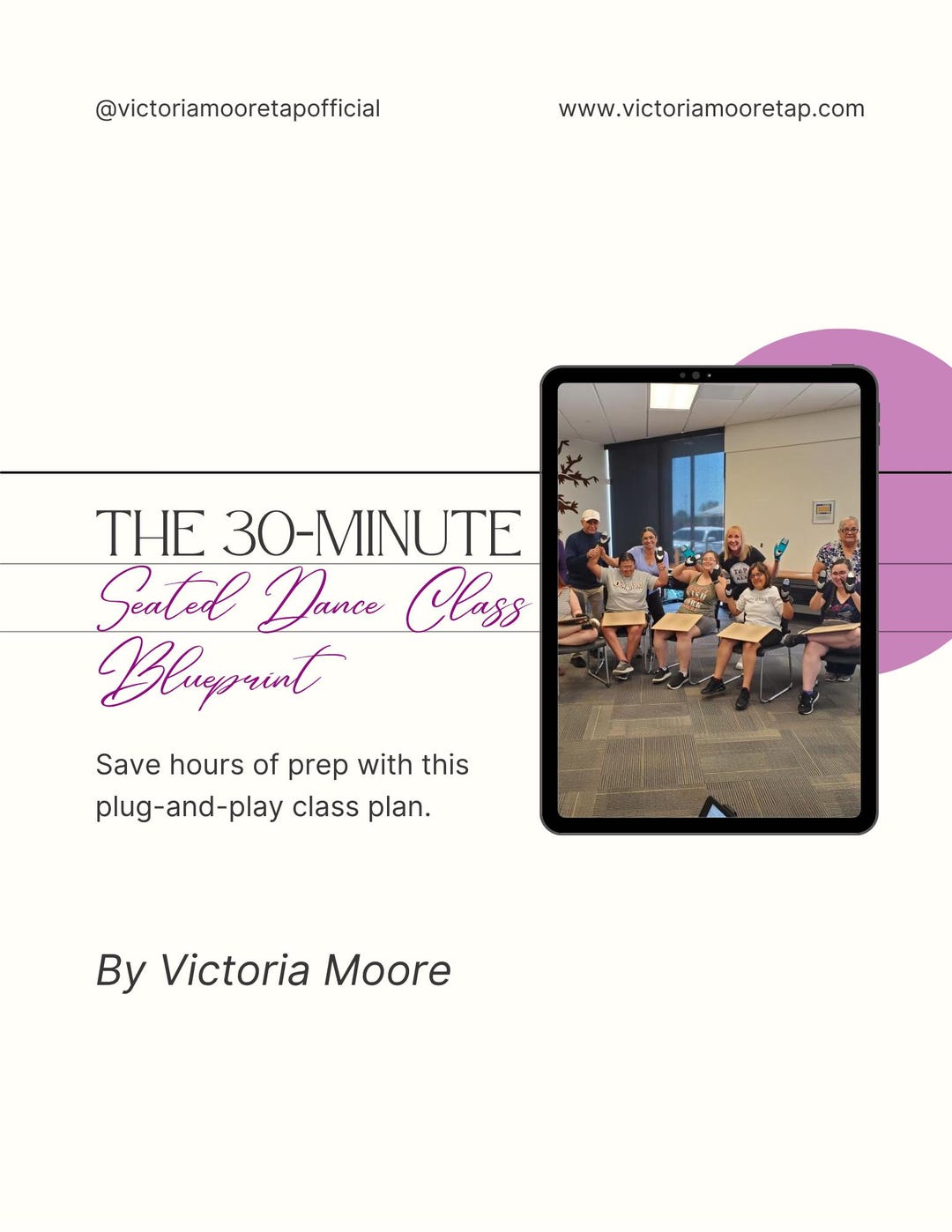 30-minute Seated Dance Class Blueprint - Etsy