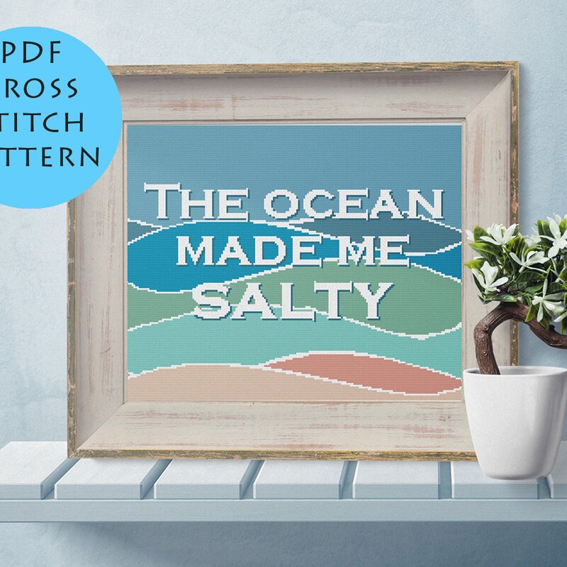 Salty Cross Stitch - Etsy