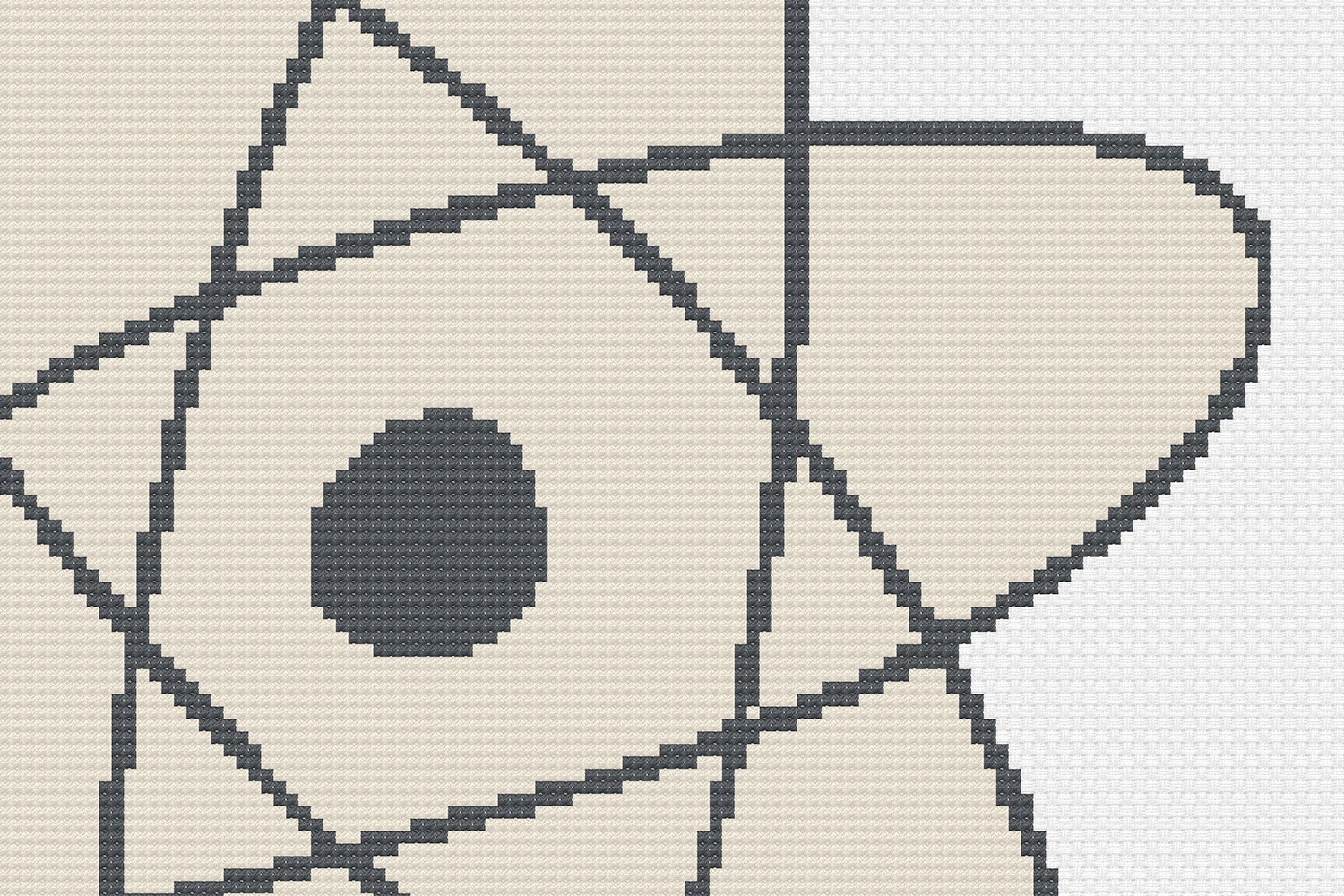 Atom Art Science Cross Stitch Pattern Chemistry PDF Instant | Etsy