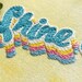 Shine on Embroidery Pattern PDF Instant Download Printable Fun Rainbow ...