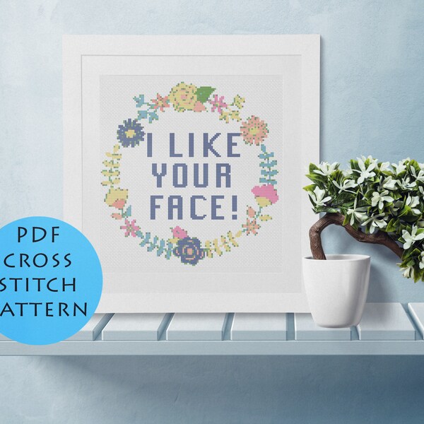 I Like Your Face - Etsy