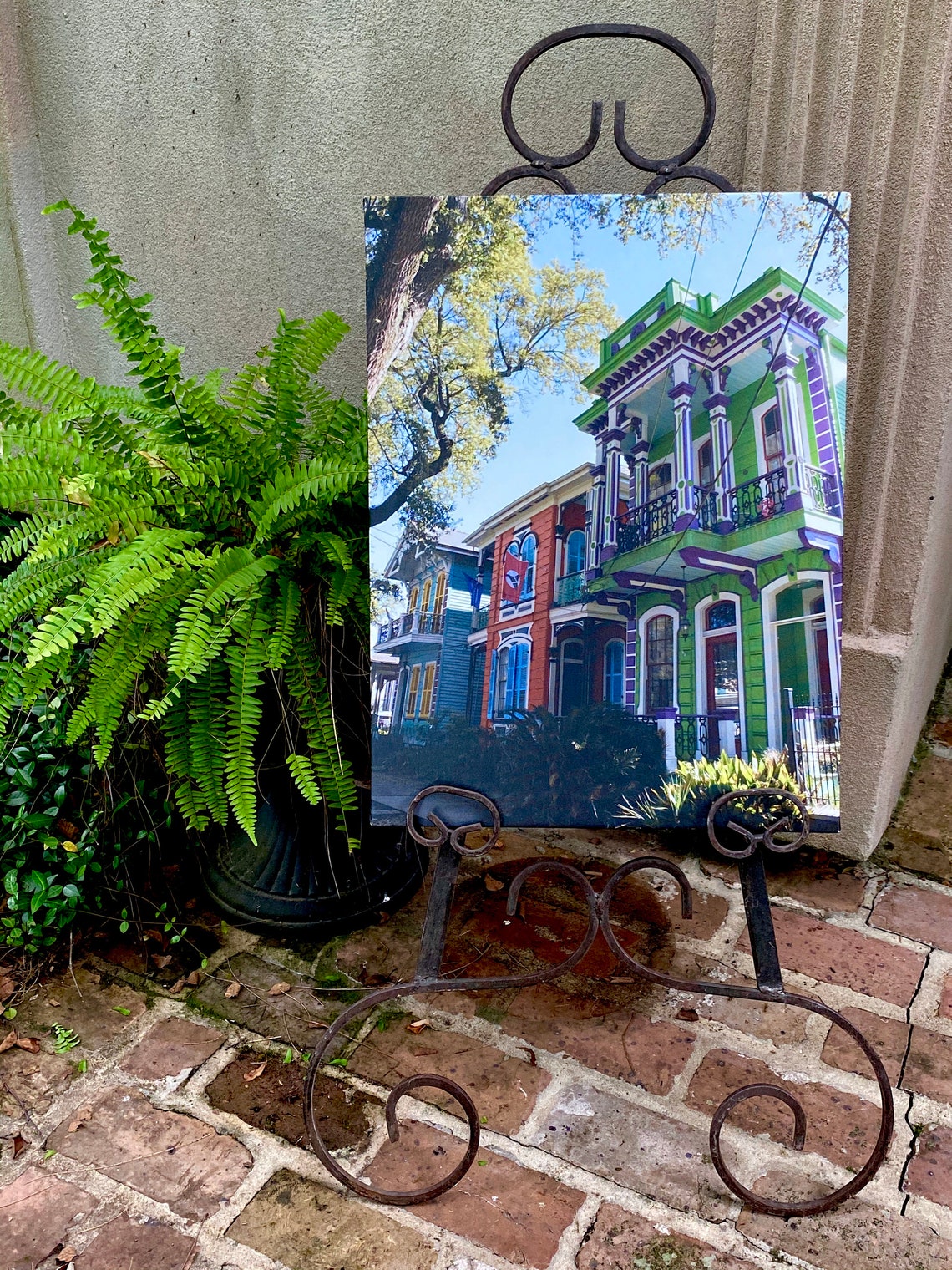 New Orleans Painted Ladies of Esplanade Street 18x24 Photo Canvas - Etsy
