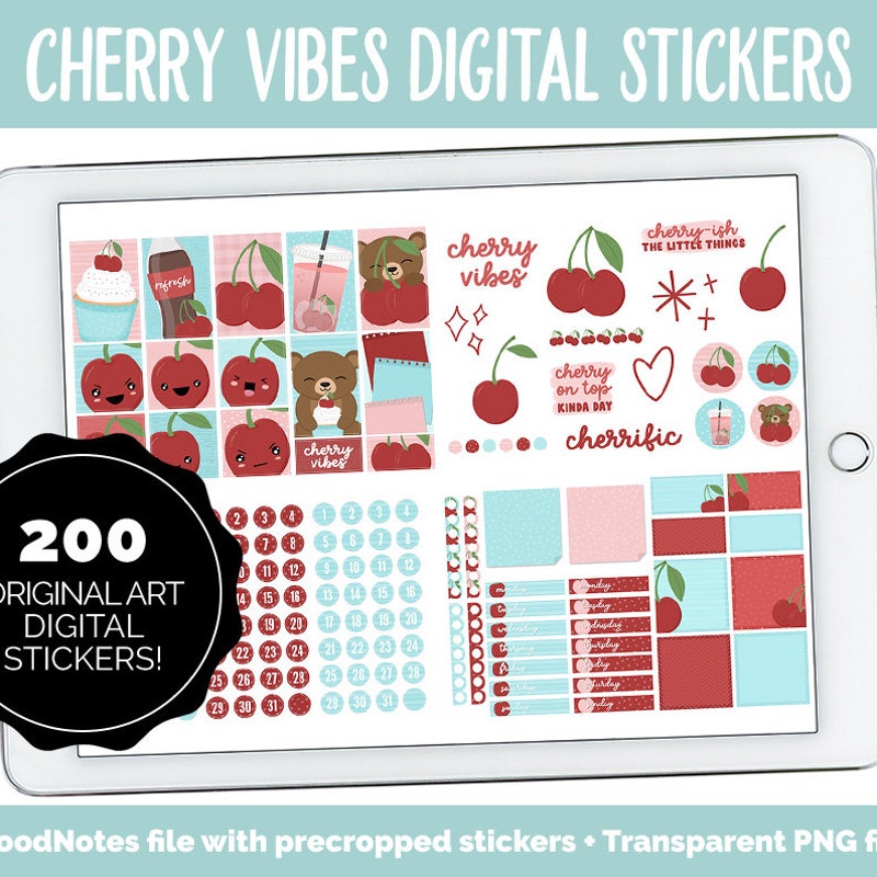 Digital Stickers - Etsy