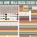 Fall Home Digital Planner Sticker Mega Kit Goodnotes, iPad and Android ...