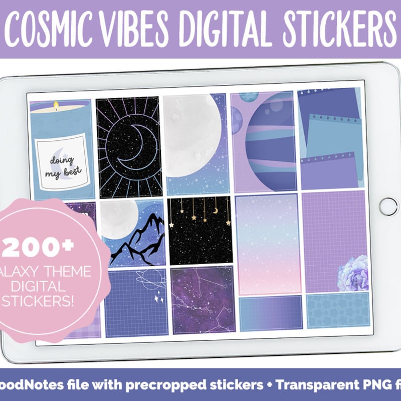 Space Stickers - Etsy