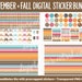 November, Thanksgiving, Fall Digital Sticker Bundle | iPad & Android - Etsy